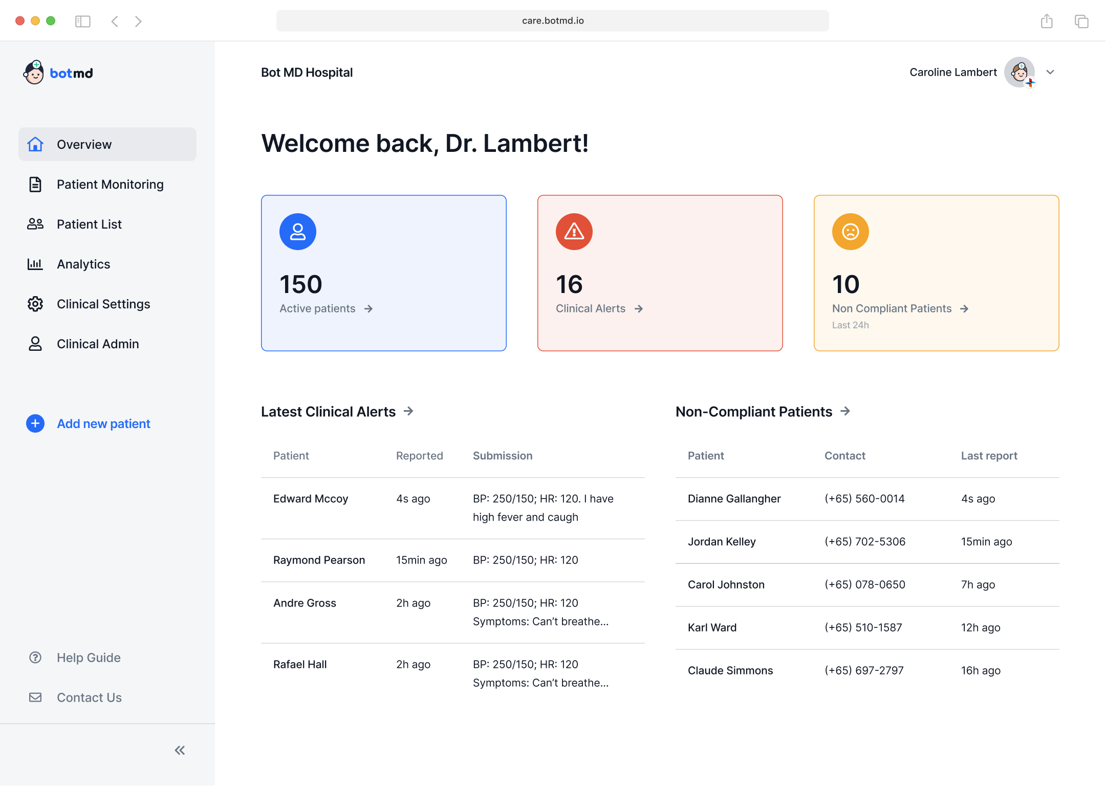 Bot MD | AI-Powered Patient Engagement Platform